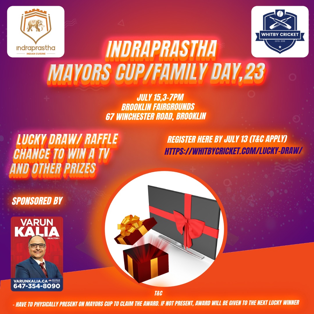 Lucky Draw – Whitby Cricket